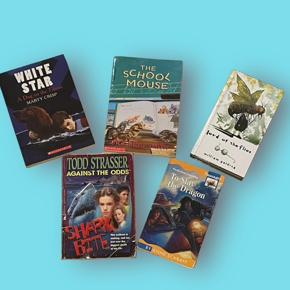 Other | 5 Adolescent Childrens Books Collection Classics Like Lord Of ...